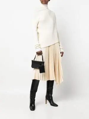 JIL SANDER Logo-stamp Shoulder Bag