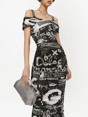 Dolce & Gabbana Rhinestone-embellished Clutch