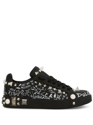 Dolce & Gabbana Studded Sneakers For Women