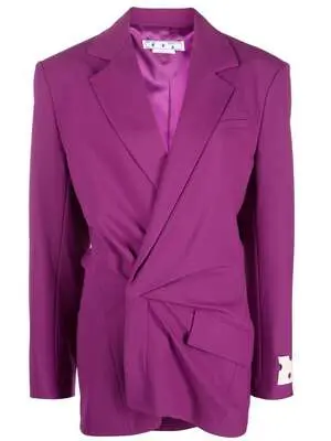 Off-White Wrap-style Blazer Dress