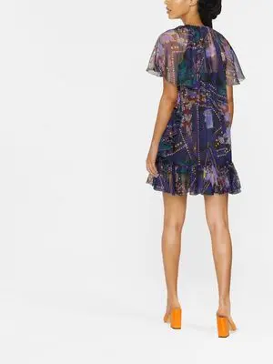 Dsquared2 Ruffle-detail Mini Dress