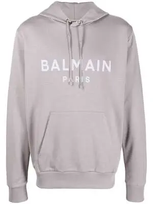 Balmain Logo-print Drawstring Hoodie