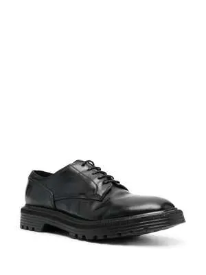 Premiata King Brass Leather Derby Shoes