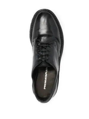 Premiata King Brass Leather Derby Shoes