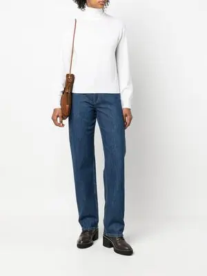 ALLUDE Roll-neck Cashmere Jumper