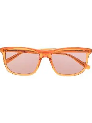 Saint Laurent Sl 501 Square-frame Sunglasses - Orange
