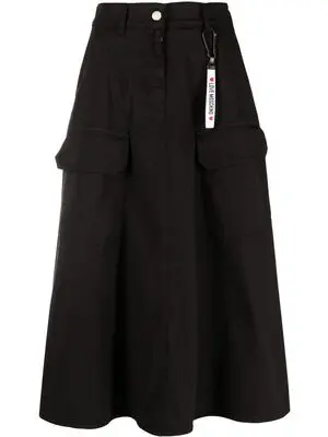 Moschino High-waisted A-line Skirt - Black