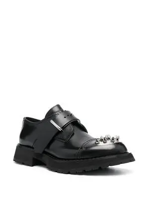 Alexander McQueen Studded Toe-cap Monk Shoes