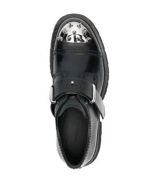 Alexander McQueen Studded Toe-cap Monk Shoes