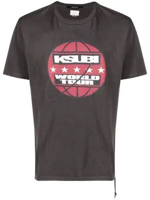 Ksubi Tour Biggie Cotton T-shirt - Black
