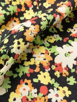 Marni Floral-print Flared Dress