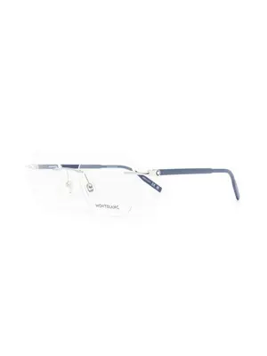 Montblanc Rimless Round Eyeglasses
