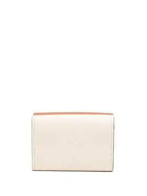 Marni Colour-block Tri-fold Wallet - Pink