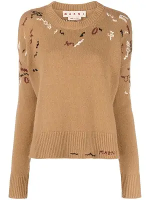 Marni Embroidered Jumper