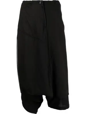 Y’s Asymmetric Cropped Trousers