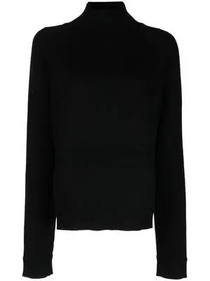 JUUN.J High-neck Knitted Top