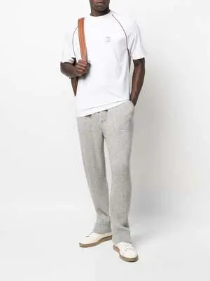 Brunello Cucinelli Cashmere Ribbed Joggers
