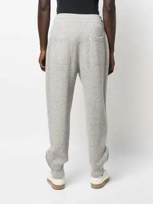 Brunello Cucinelli Cashmere Ribbed Joggers
