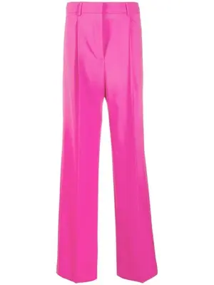 MSGM Straight-leg Wool Trousers