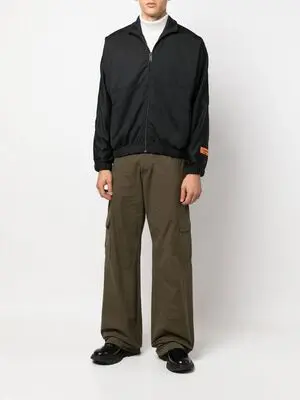Heron Preston Logo-patch Tracktop - Black