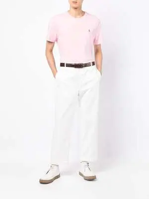 Polo Ralph Lauren Logo-print Short-sleeved T-shirt - Pink