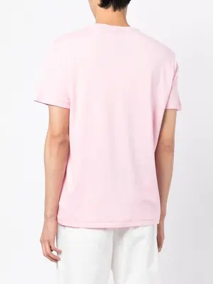Polo Ralph Lauren Logo-print Short-sleeved T-shirt - Pink