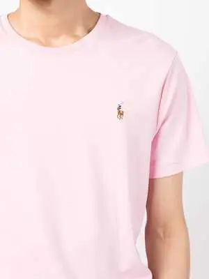 Polo Ralph Lauren Logo-print Short-sleeved T-shirt - Pink