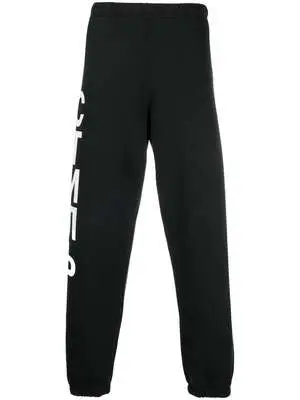 Heron Preston Ctnmb Logo-print Track-pants - Black
