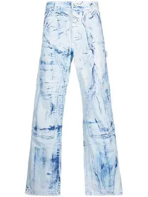 Heron Preston Frill Jeans For Men