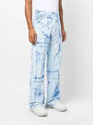 Heron Preston Distressed-effect Denim Jeans