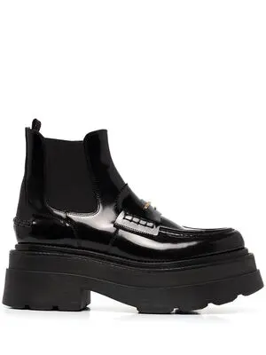 Alexander Wang Carter Platform Loafer Boots