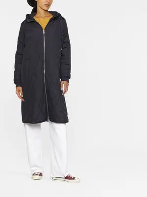 Tommy Hilfiger Diamond-quilted Hooded Coat