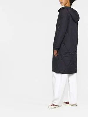 Tommy Hilfiger Diamond-quilted Hooded Coat