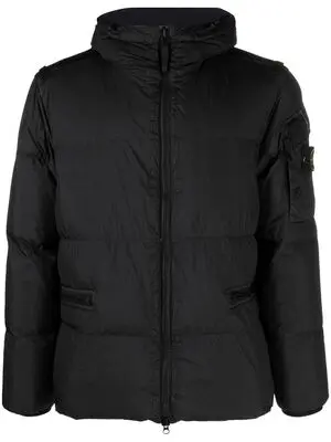 Stone Island Compass-patch Puffer Jacket