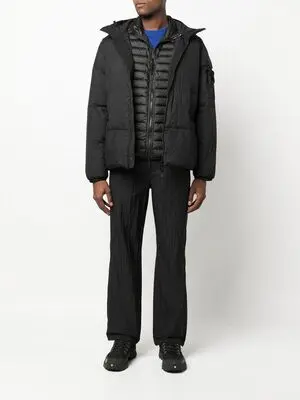 Stone Island Compass-patch Puffer Jacket
