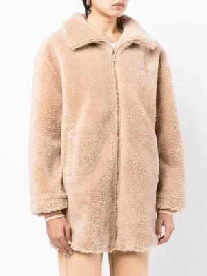 The Upside Woodford Faux-shearling Jacket