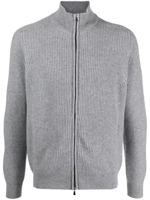 Barba Napoli Zip Up Sweaters For Men