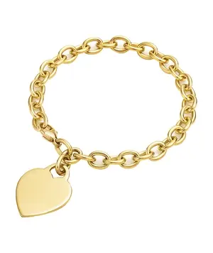 Tiffany & Co. Heart Tag Charm Bracelet - One-color