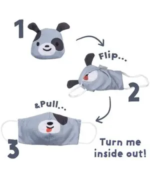 CUBCOATS - Kids Packable Wristlet Face Mask Buddies