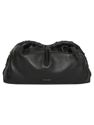 MANSUR GAVRIEL Black Lambskin Cloud Clutch