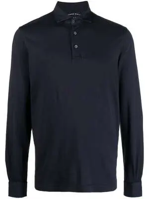 Fedeli Long-sleeved Polo Shirt