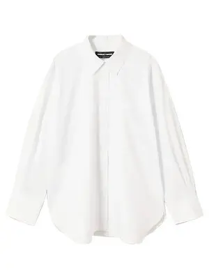 PERNIELLE X MANGO Oversize Cotton Shirt - One-color