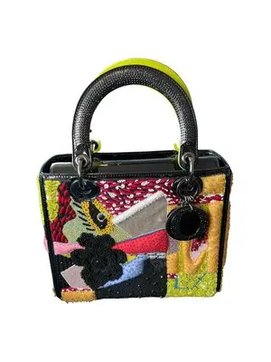 Dior Multicolor Lady Dior Bag - One-color
