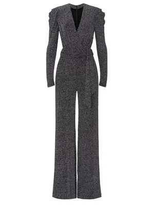 Simkhai Black Glitter Jumpsuit
