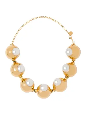 Miu Miu Choker With Pearls