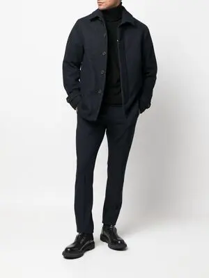 DONDUP Mid-rise Tapered Trousers - Blue