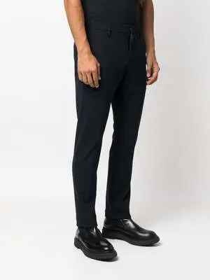 DONDUP Mid-rise Tapered Trousers - Blue