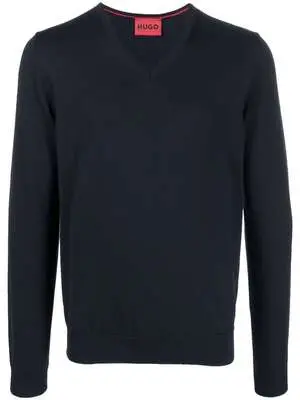 Hugo V-neck Long-sleeve Jumper