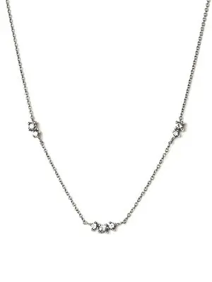 Mejuri Floating Sapphire Necklace