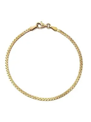 Mejuri Serpentine Chain Bracelet
